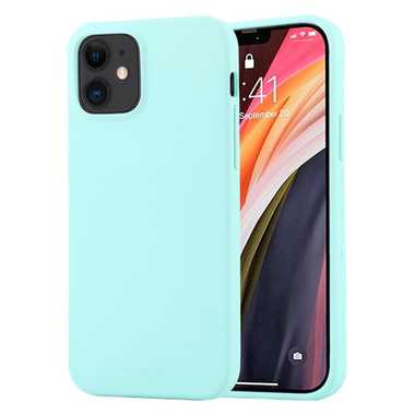 Mint Green iPhone 12 Mini Matte Finish Scratch-Resistant Goospery Soft ...
