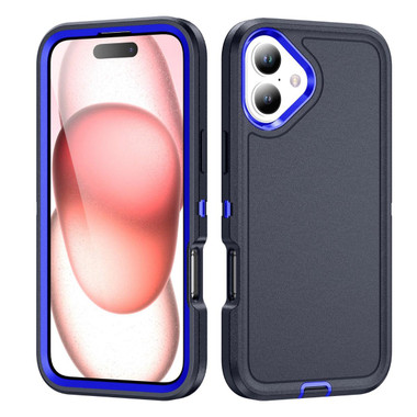 Navy Tradies Heavy Duty Military Defender Case For iPhone 16 Plus - New ...
