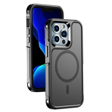 Black iPhone 13 Pro Max RedPepper Heavy Duty Defender Magsafe Case ...