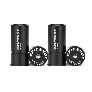 Epicshot Metal Snap Caps for 12 Gauge | 4 Per Pack for Safe and ...