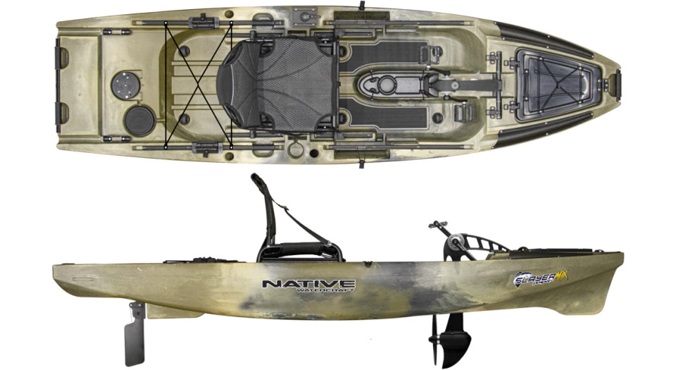 Native Slayer Propel Max 10 – 2025 Fishing Kayak with Swivel Seat