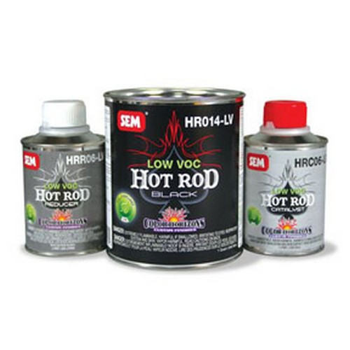 SEM Paints Hot Rod Black Kit Low VOC, Quart Kit (HR010-LV) | JB Tools