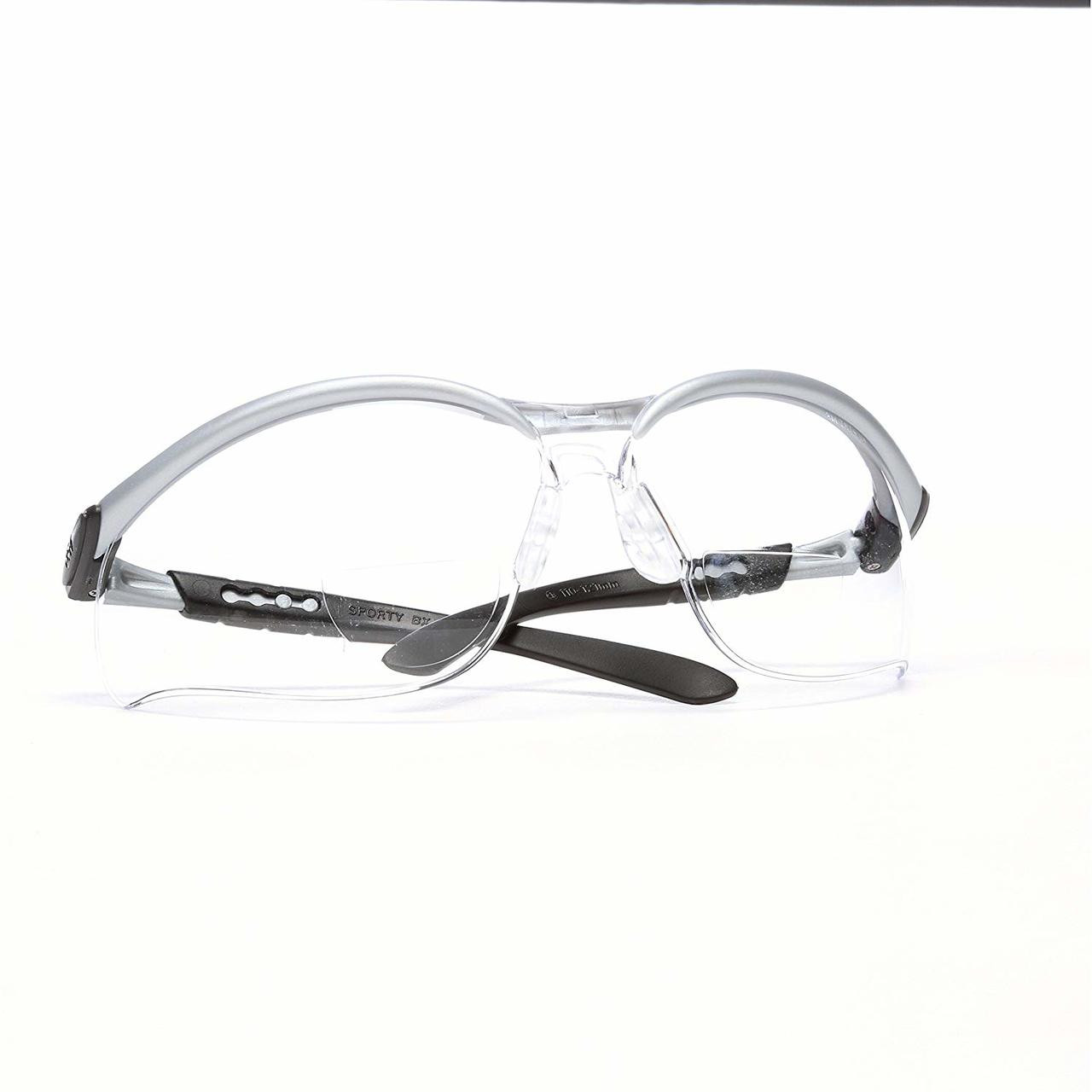 3M Clear Lens Silver BX Reader Protective Eyewear (11375) | JB Tools