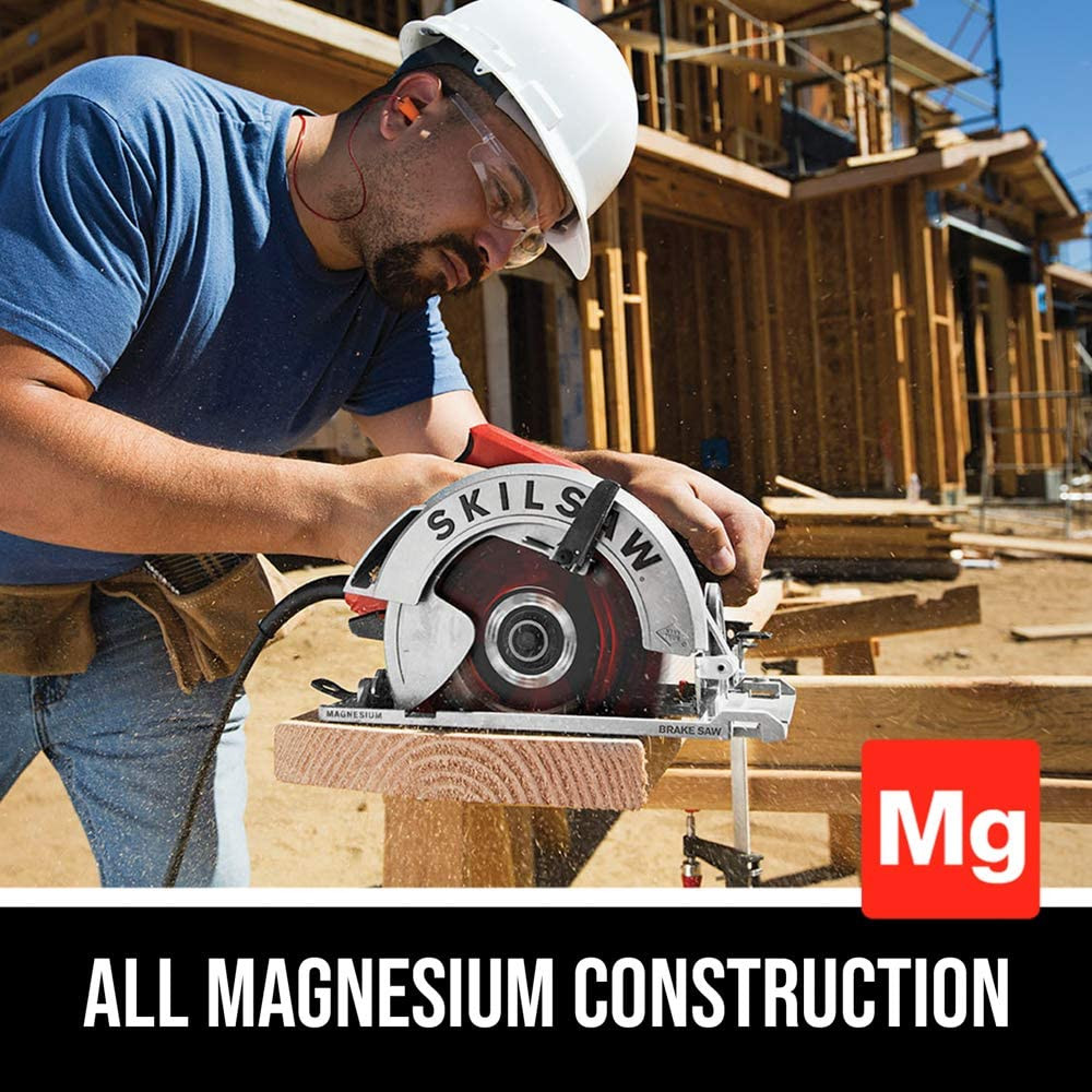 SIDEWINDER 7-1/4" Magnesium Saw w/ Brake (SPT67WMB-01) | JB Tools