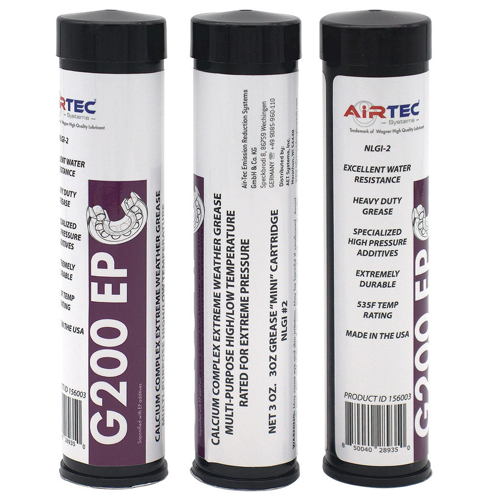 LockNLube AirTec G200 EP Grease - 3 oz Grease Tubes (3 PACK) (G200EP-3 ...