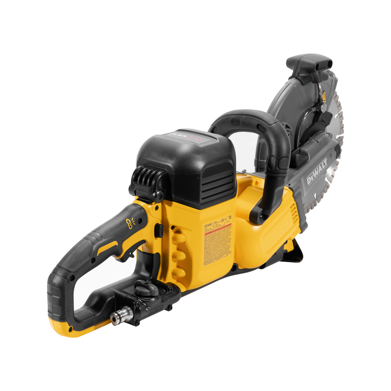 DeWalt 60V Cut Off Saw 9” Blade + 2 Batteries (DCS692X2) | JB Tools