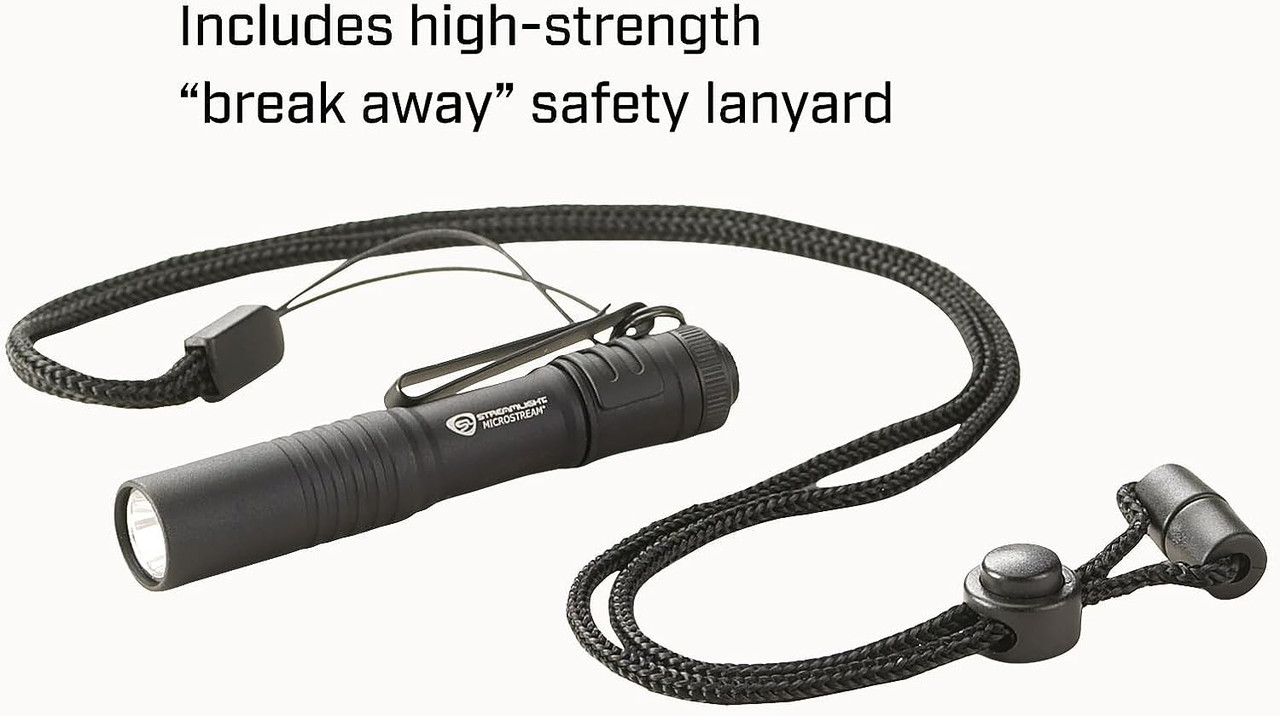 Streamlight MicroStream AAA LED Penlight Black (66318) | JB Tools