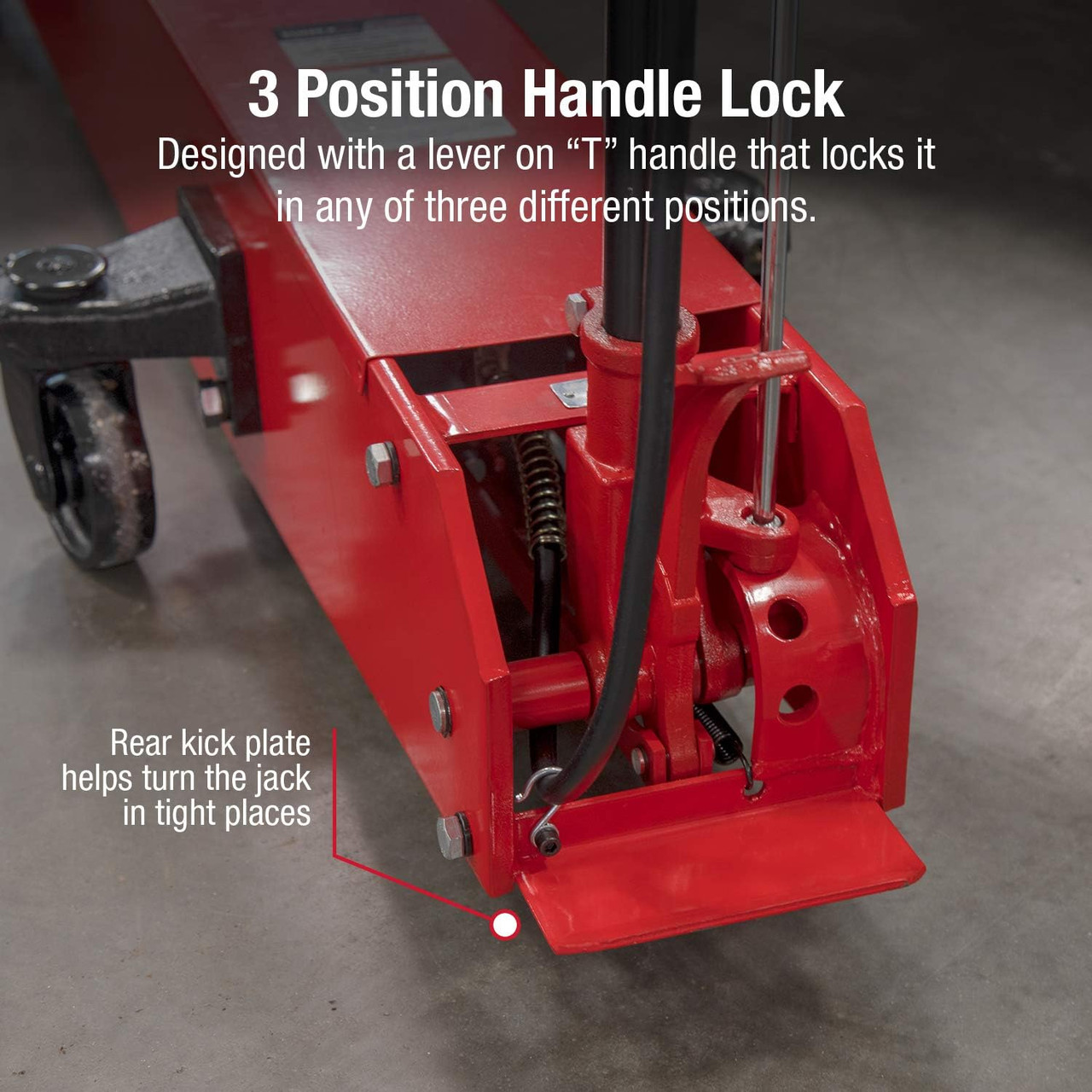 Sunex Tools 6614 10 Ton Air/Hydraulic Floor Service Jack | JB Tools