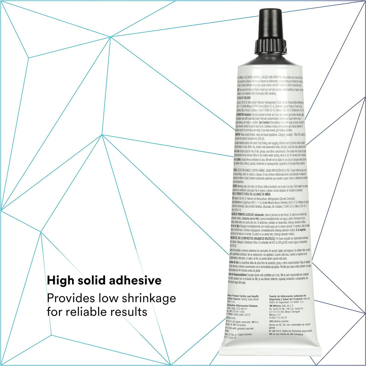 3M 8302 Ultrapro Autobody Sealant 08302 Clear, 5 oz tube | JB Tools