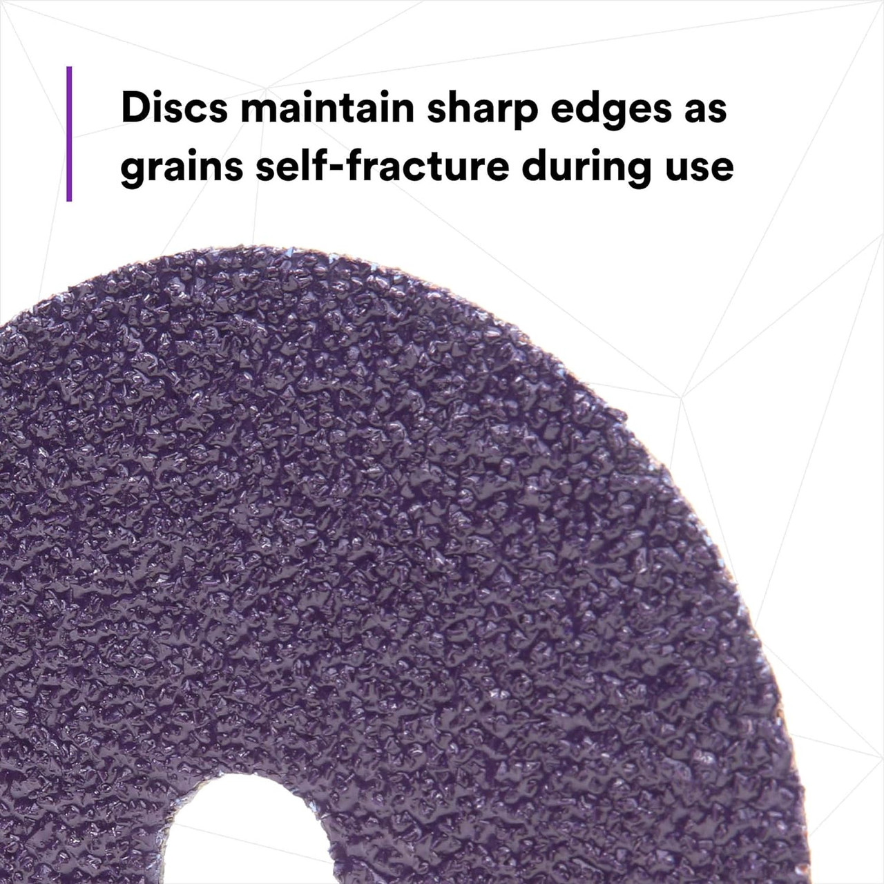 3M 33413 5" X 7/8" Cubitron II Abrasive Fibre 36+ Grade Disc | JB Tools