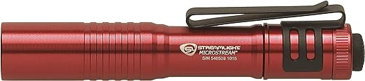Streamlight MicroStream LED Flashlight Red (66323) | JB Tools