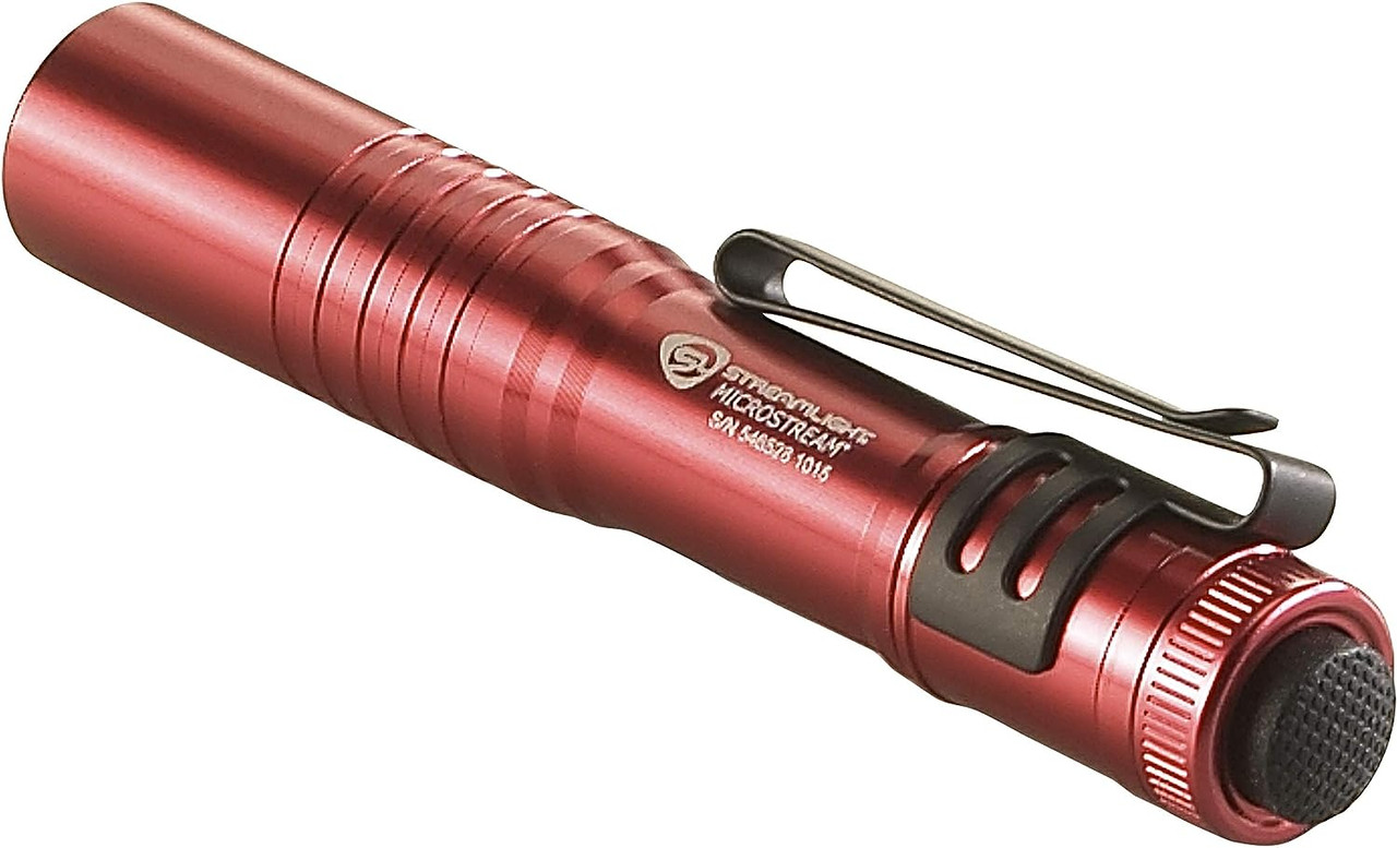 Streamlight MicroStream LED Flashlight Red (66323) | JB Tools