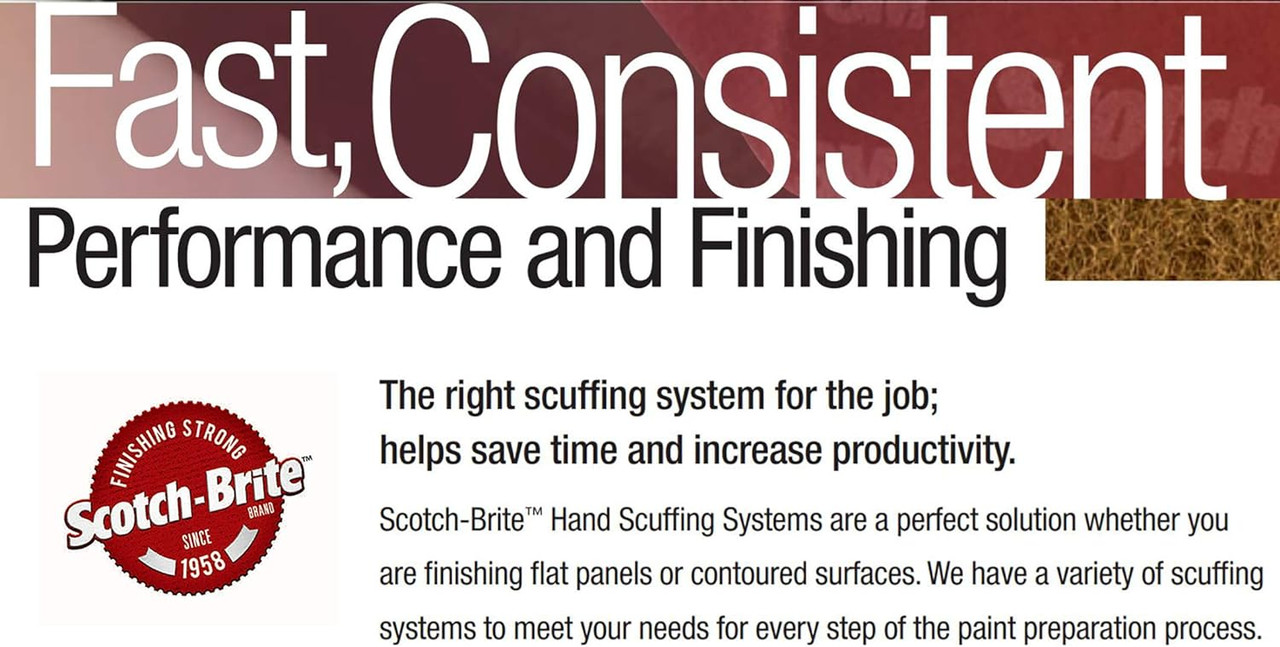 3M 4-3/4" X 15' Scotch-Brite Primer Prep Scuff (7747) | JB Tools