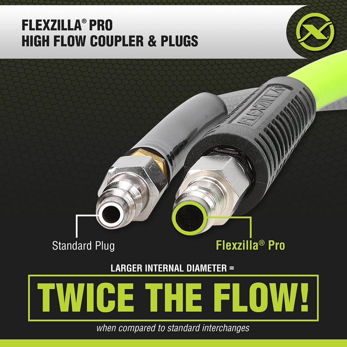 Legacy Manufacturing A53458FZ 14 Piece Flexzilla Pro High Flow Coupler ...
