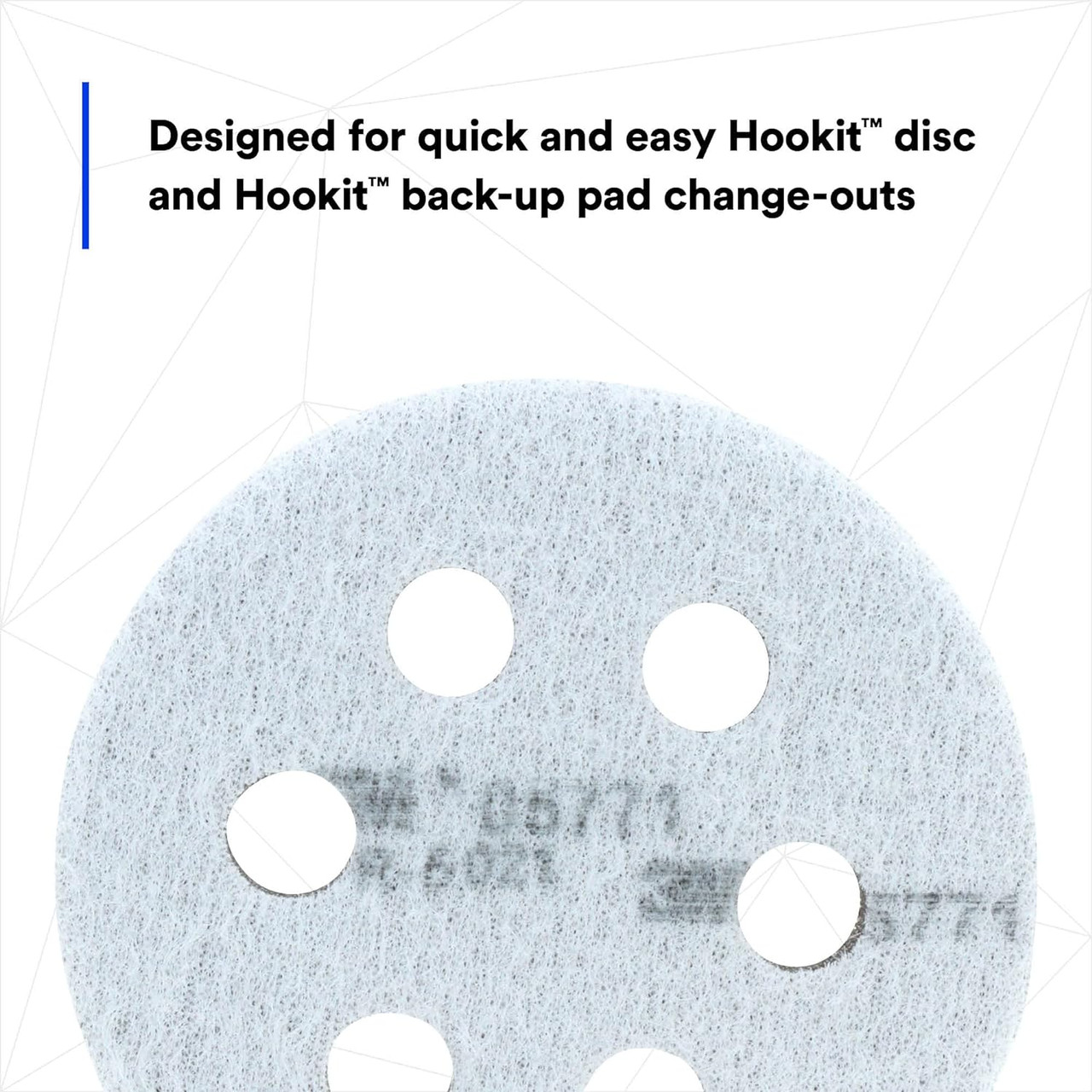 3M 3" Hookit Soft Interface Pad (05771) | JB Tools