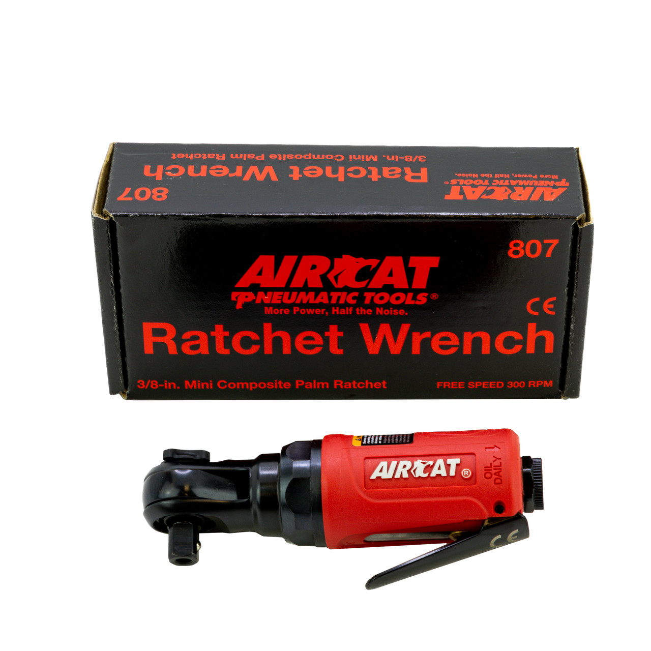Aircat 807 3/8" Mini Composite Palm Ratchet | JB Tool Sales