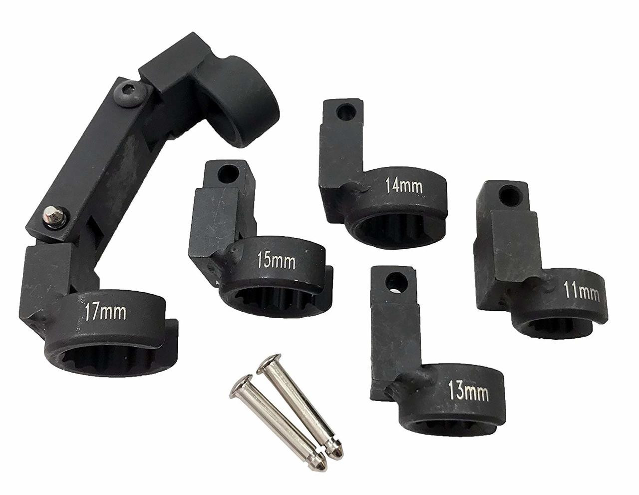 CTA Tools 1809 Fuel Line Flex Sockets - 5 Piece | JB Tool Sales
