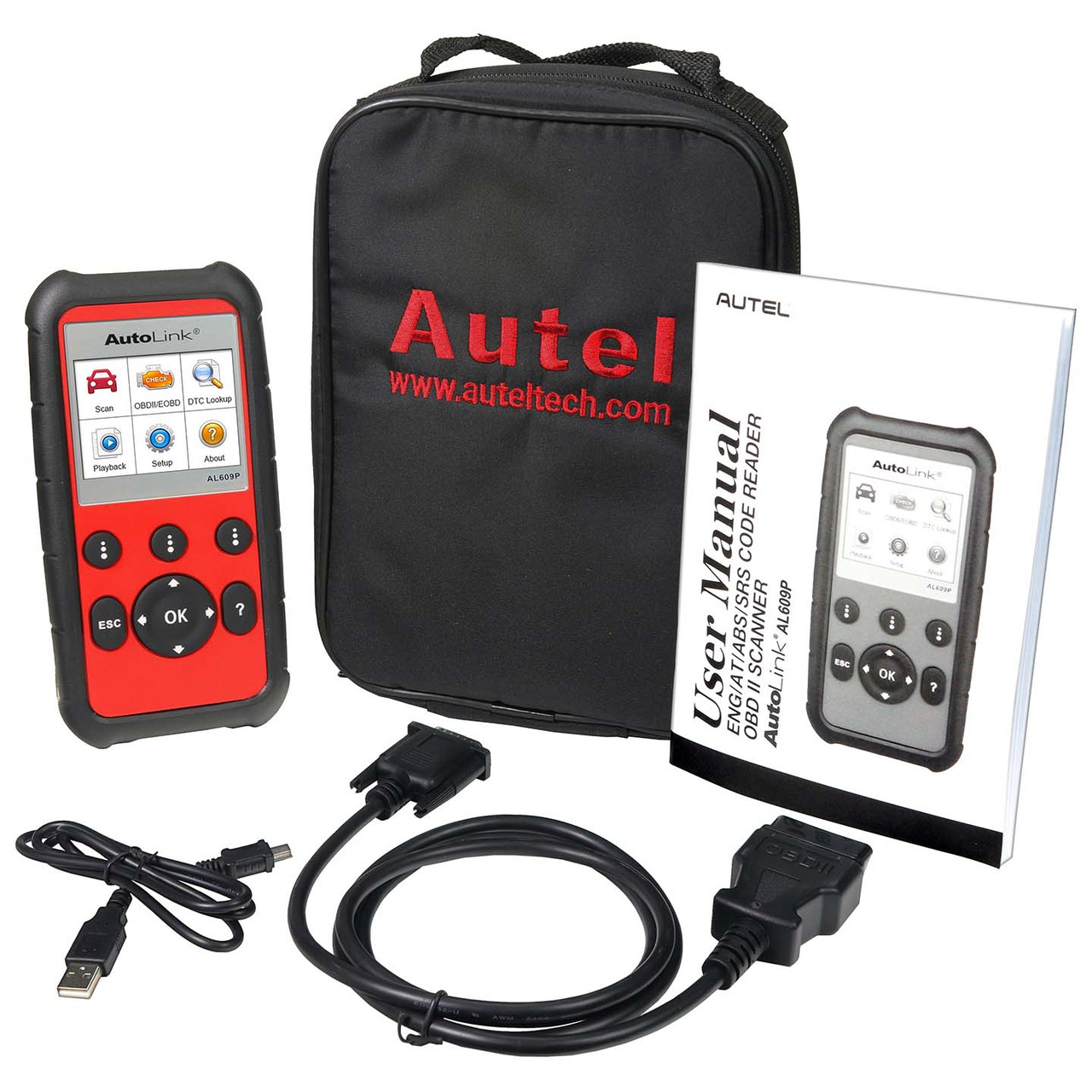 Autel AL609P AutoLink Diagnostic Tool for ABS & OBDII | JB Tools