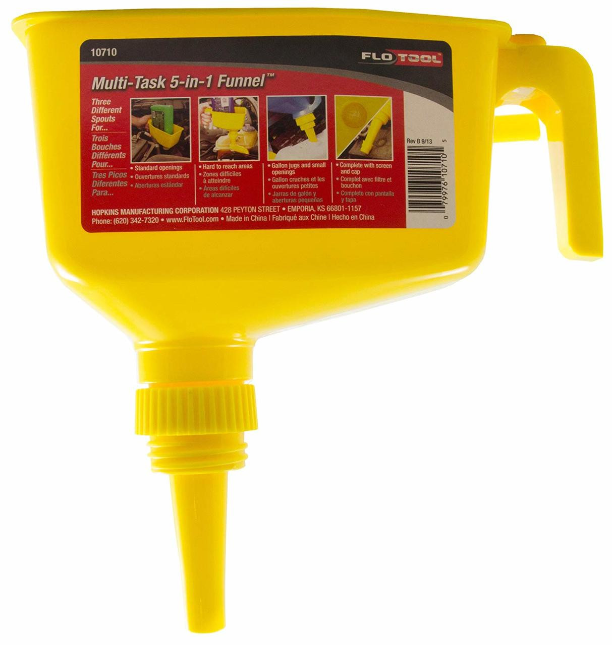 Hopkins FloTool Multi-Task 5-in-1 Funnel (10710WR) | JB Tools