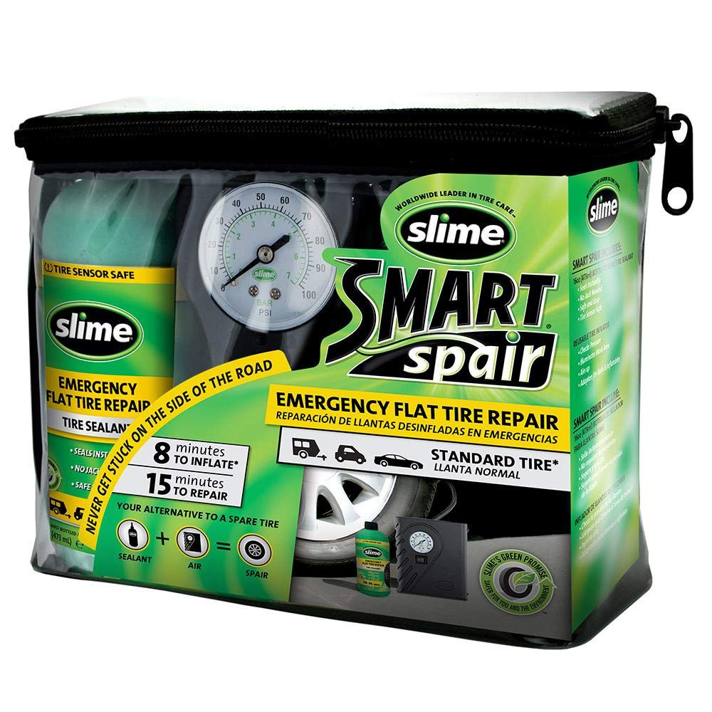 Slime Smart Spair Emergency Tire Repair Kit (50107) | JB Tools