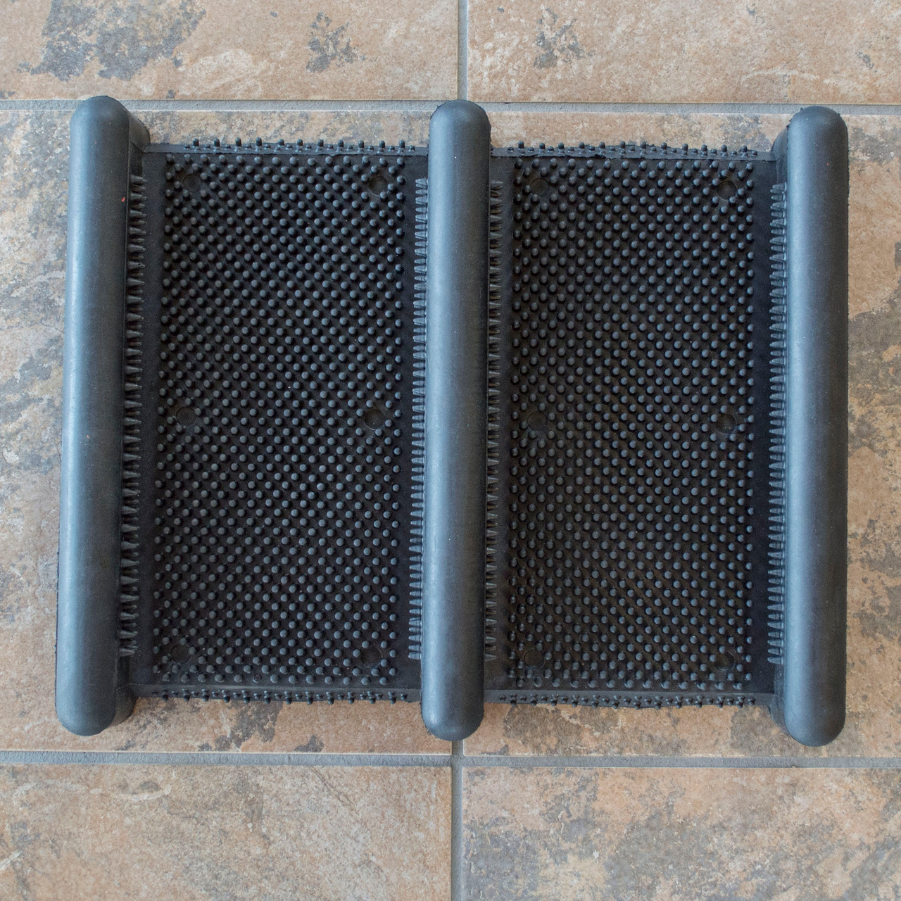 AmeriHome Rubber Boot Scraper Mat for Outdoor Use RBSM | JB Tools