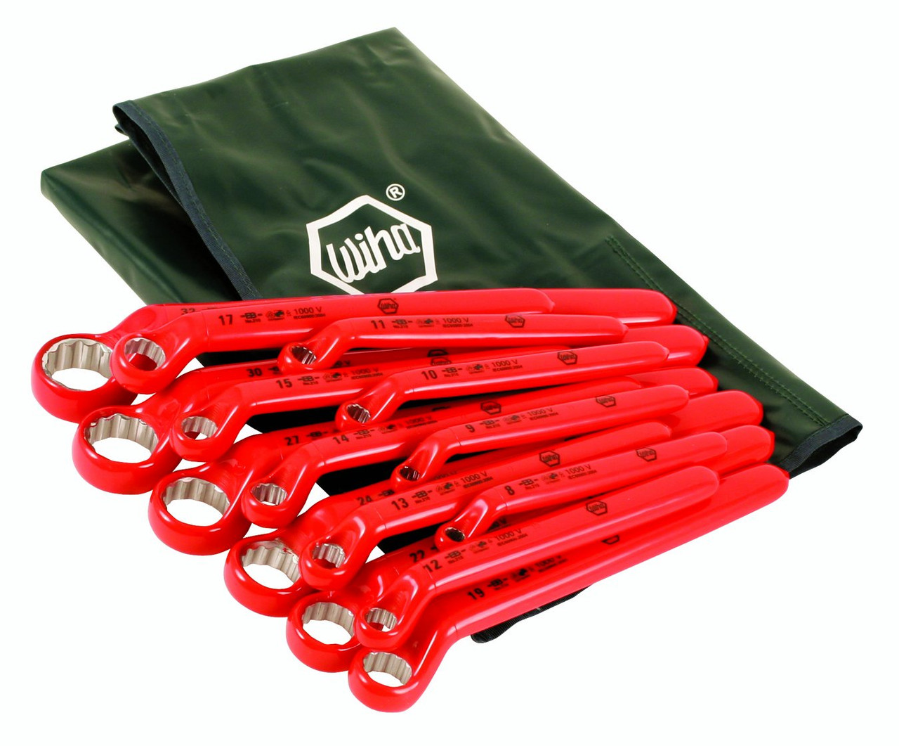 Wiha Insulated Deep Offset Wrench 16-Piece Metric Set (21093) | JB Tools