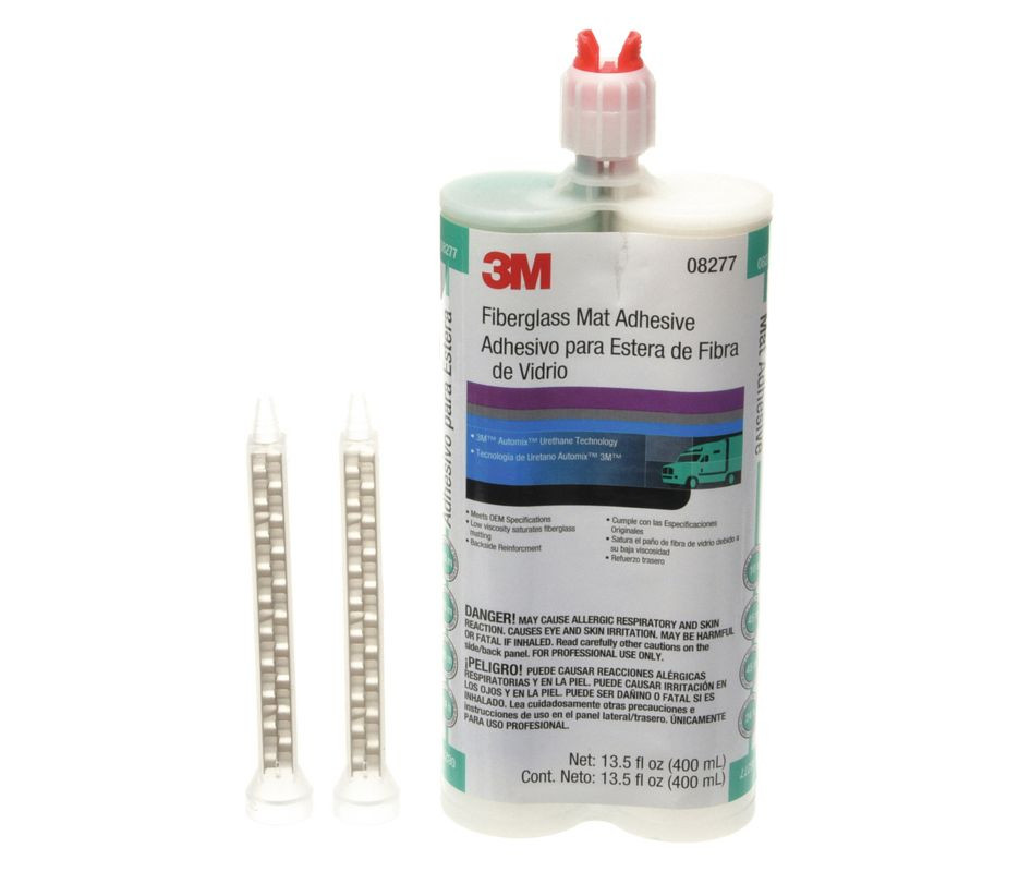 3M 13.5 oz Green Fiberglass Matting Adhesive (8277) | JB Tools