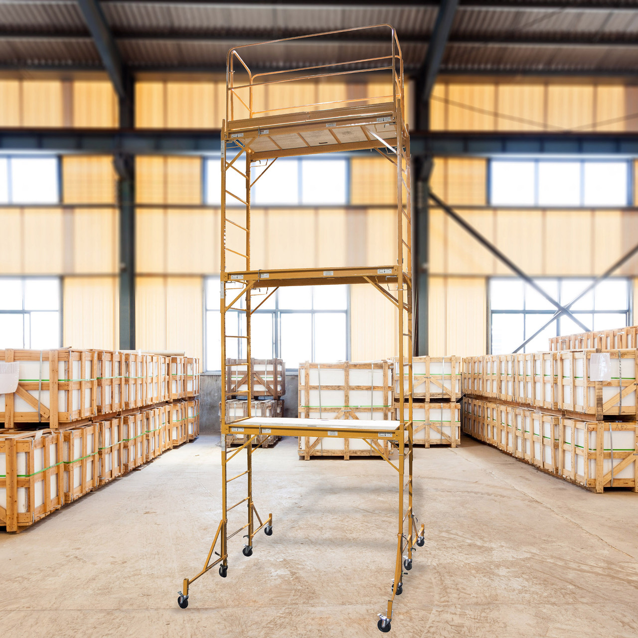 Pro-Series TOWERINT3 Three Story Rolling Scaffold Tower | JB Tools