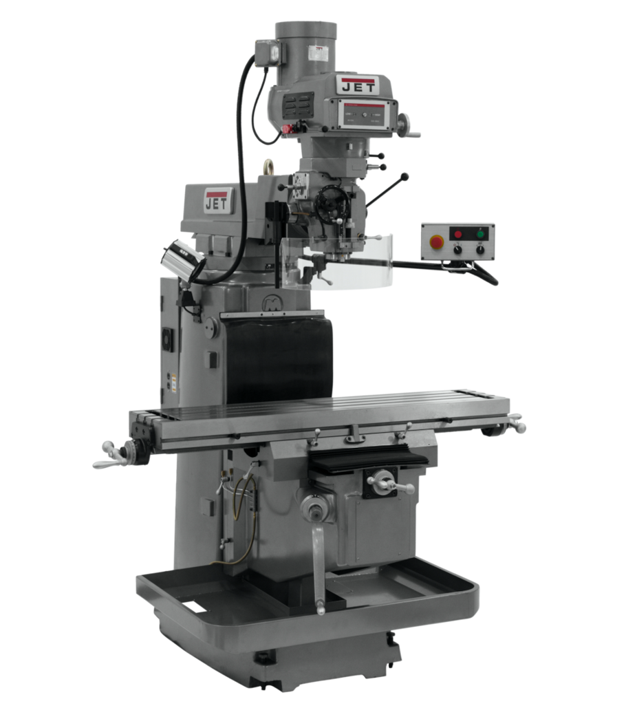 Jet 690025 JTM-1254VS Variable Speed Vertical Mill Machine 230/460V ...