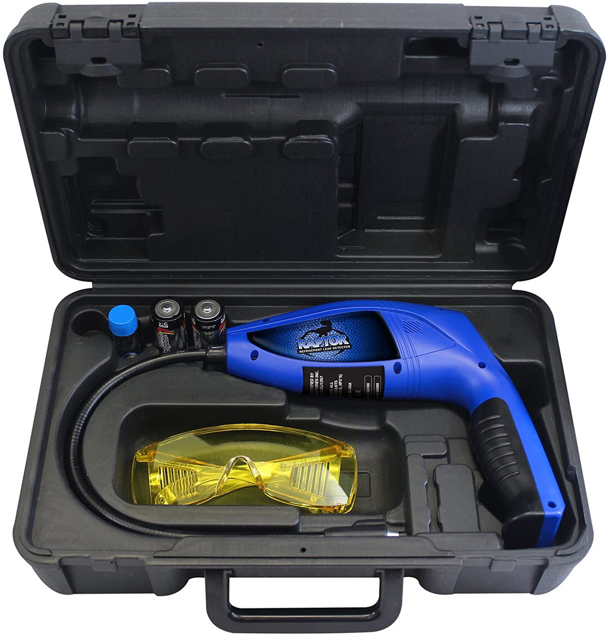 Mastercool 56200 "Raptor" Refrigerant Leak Detector with UV Blue Light ...