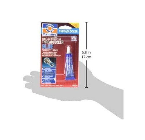 Permatex oppervlakte-ongevoelig schroefdraadborgmiddel blauw (24027 ...
