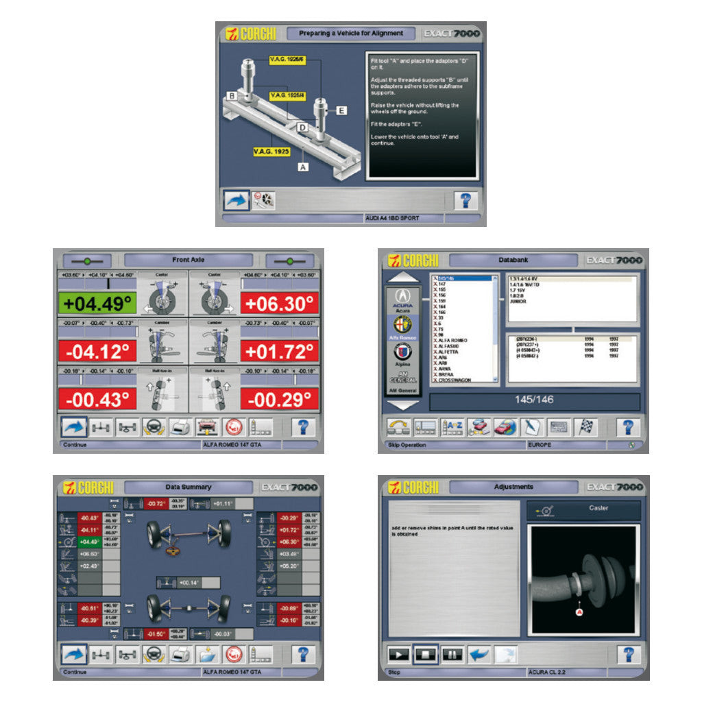 Corghi USA Wheel Alignment System (0-33106401) | JB Tools