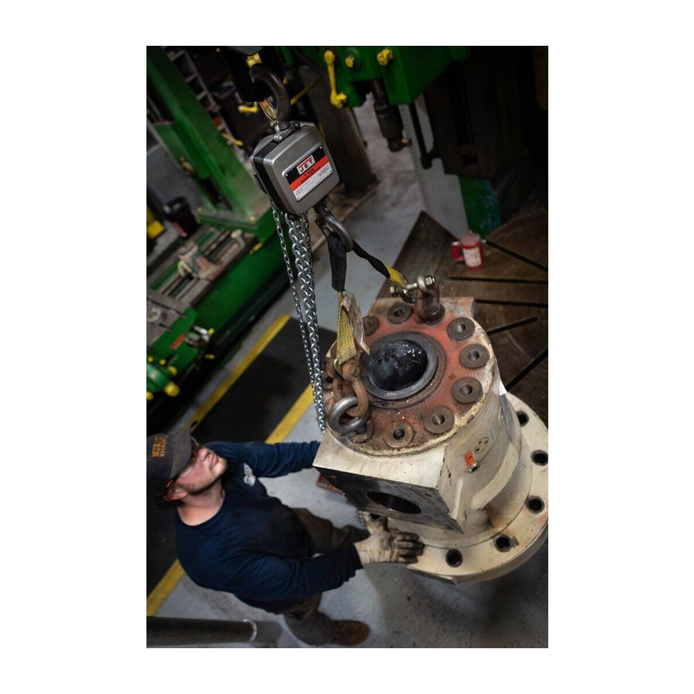 Jet AL100-100-40 1-Ton Hand Chain Hoist w/40' Lift (133131) | JB Tools