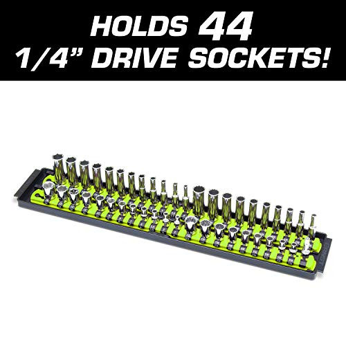 Ernst 8461HV 2 Rail Twist Lock Socket Boss 18", HI-VIZ - 1/4" | JB Tools