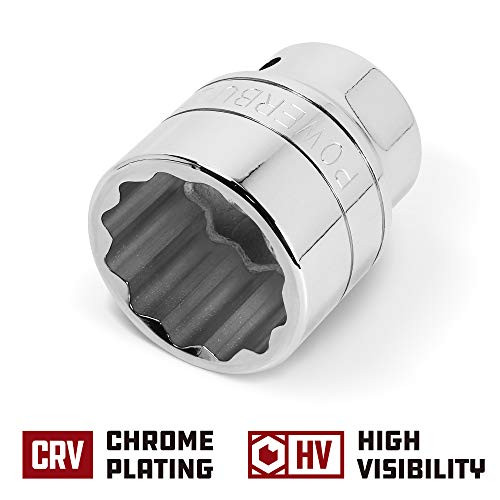 Powerbuilt 943243 3/4-Inch Drive 12 Point 40mm Socket | JB Tools