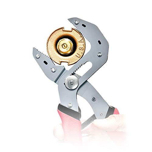 Powerbuilt 941287E 7in. Self-Adjusting Pliers, Spring Loaded One Hand ...