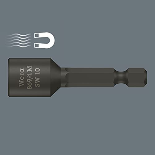 Wera 05073505001 Magnetic Nut Setter 10 × 50 mm | JB Tools