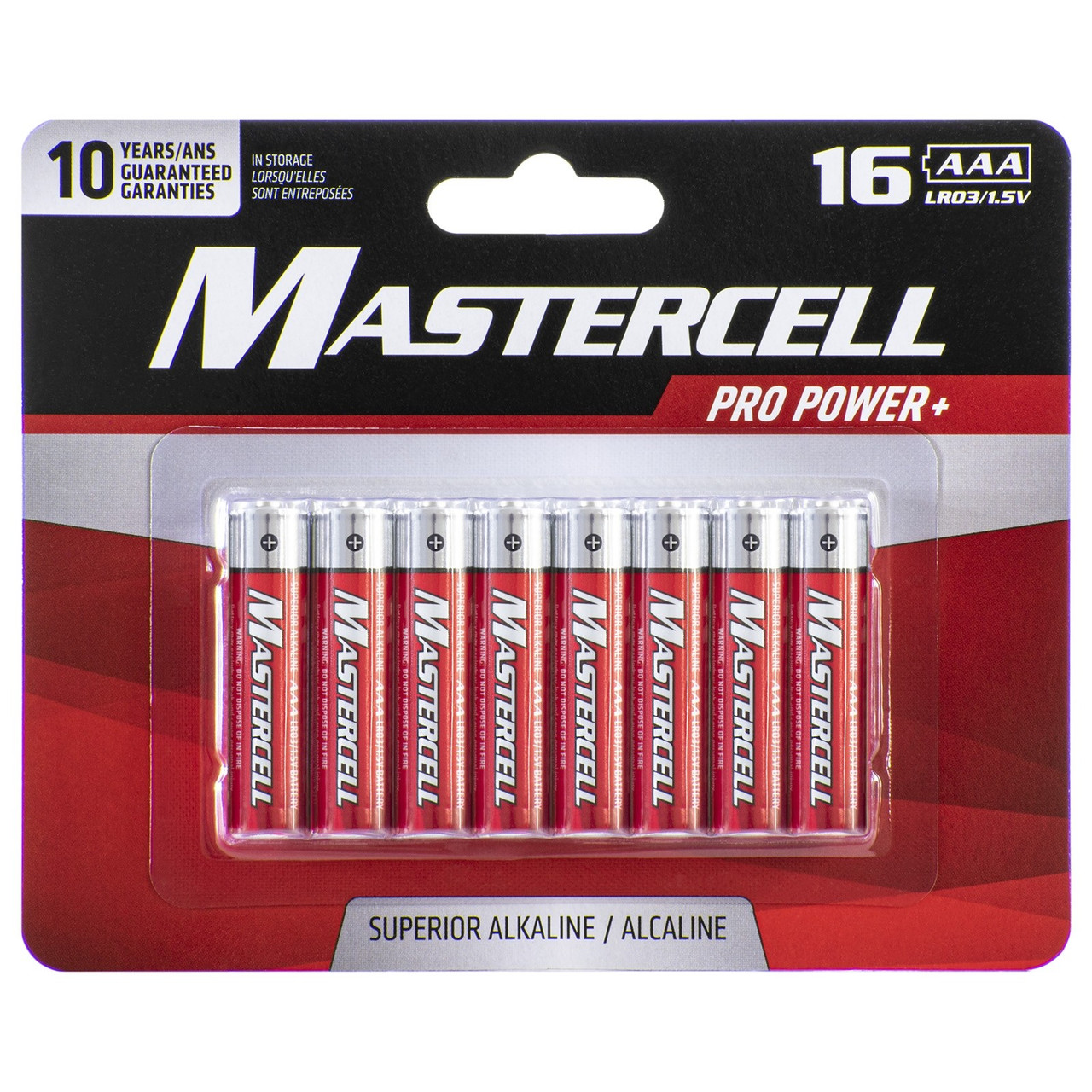 Dorcy Mastercell 16 AAA Alkaline Batteries (41-1609) | JB Tools
