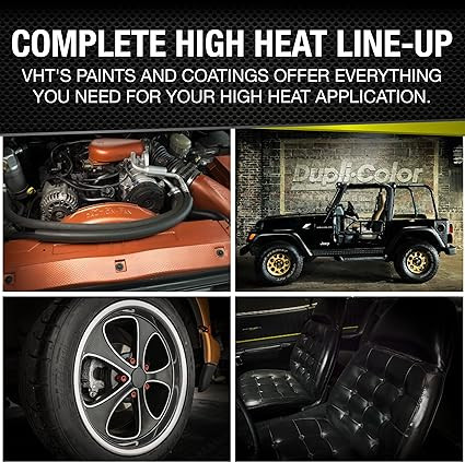 Dupli-Color VHT Satin Black Epoxy All Weather Paint (SP652) | JB Tools