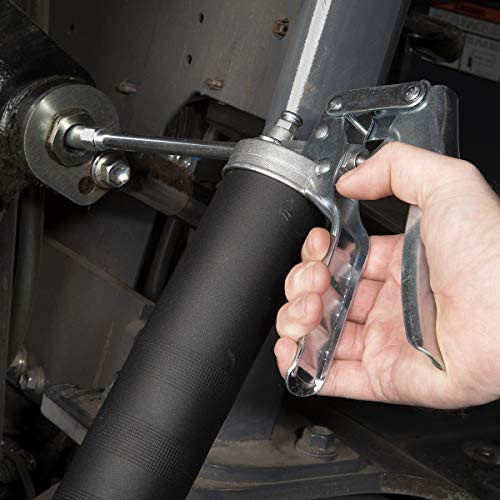 Workforce L1320 Workforce Pistol Grip Grease Gun, 6 in. Rigid Extension ...