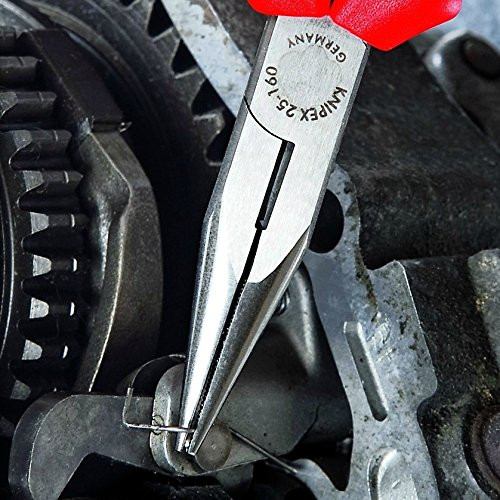 Knipex 2501160SBA Long Nose Pliers With Cutter | JB Tools