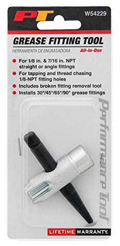 Performance Tool w54229 1/8" & 7/16" allt-i-ett smörjnappsverktyg | JB ...