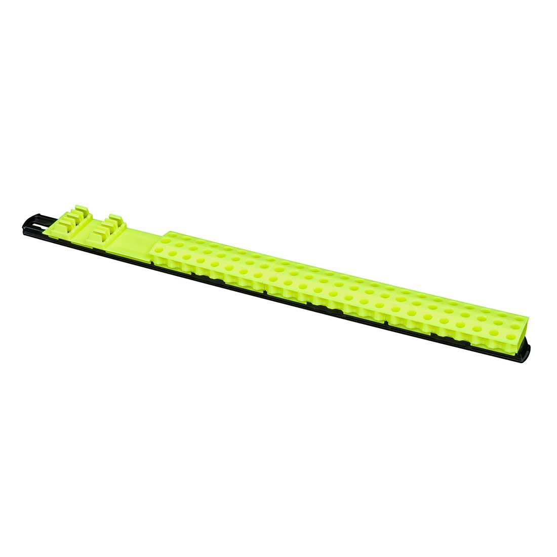 Ernst 5732HV 78 Tool Magnetic Bit Organizer Bar - Black/Hi-Viz | JB Tools