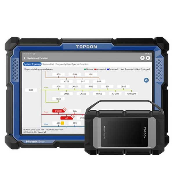Topdon USA TD52110062 Phoenix Smart Advanced Intelligent Diagnostic ...