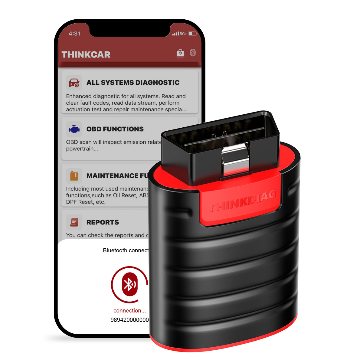 100% Washed Cotton 26Pin OBD2 Diagnostic Harness Adapter For Tesla ...