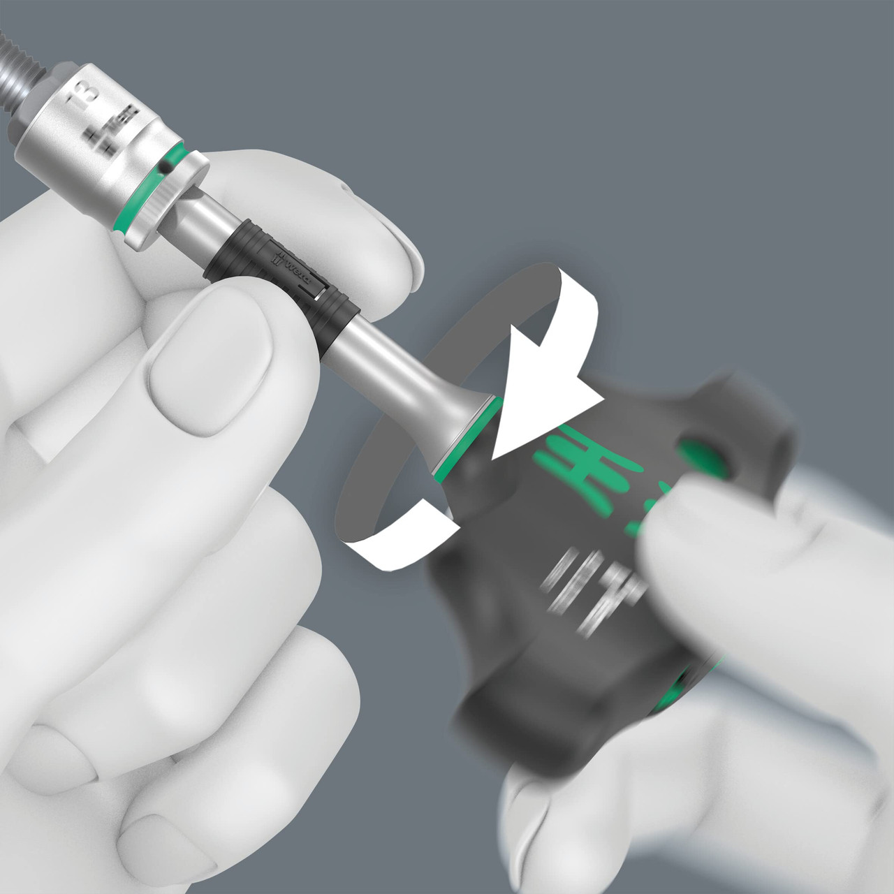 Wera 400 RA Imperial Tool Set 2, 9 Pieces (05057474001) | JB Tools