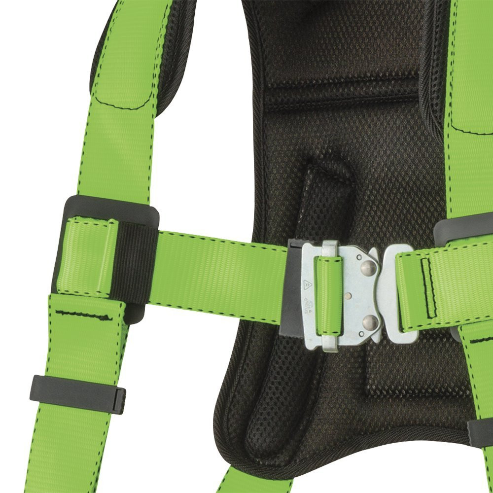 PeakWorks V8006200 Fall Protection Full Body Padded Safety Harness ...