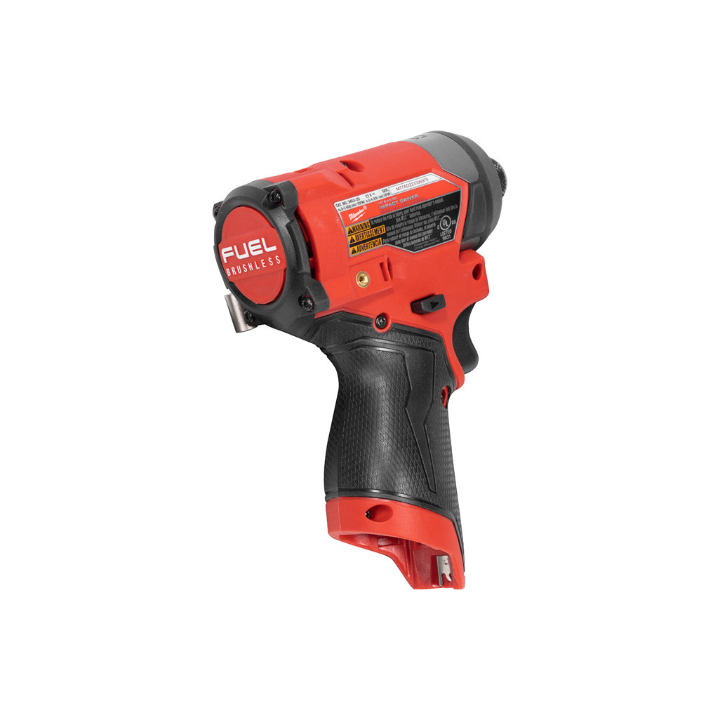 Milwaukee 1/4" Hex Impact Driver M12 FUEL Powerstate Motor Redlink Plus ...