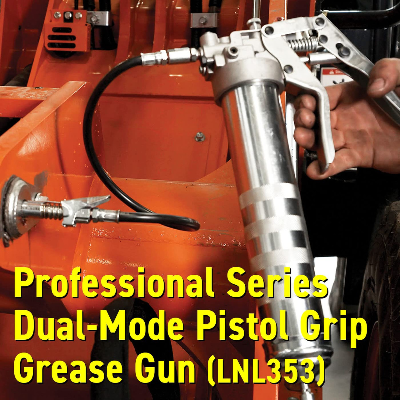 LockNLube Professional Series Dual-Mode Pistol Grip Grease Gun Kit ...