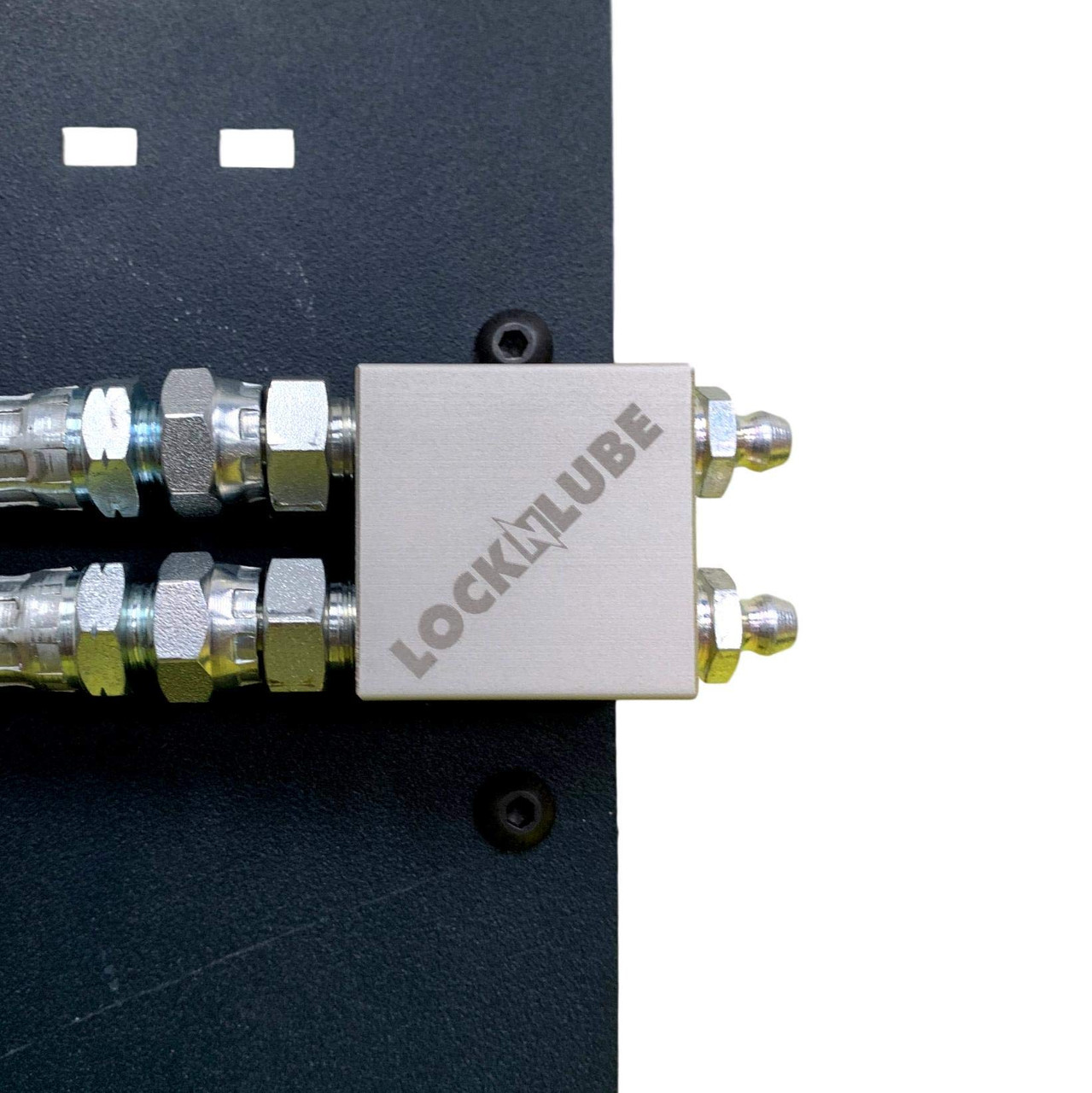 LockNLube Magnetic Grease Fitting Relocation Block (LNL220) | JB Tools